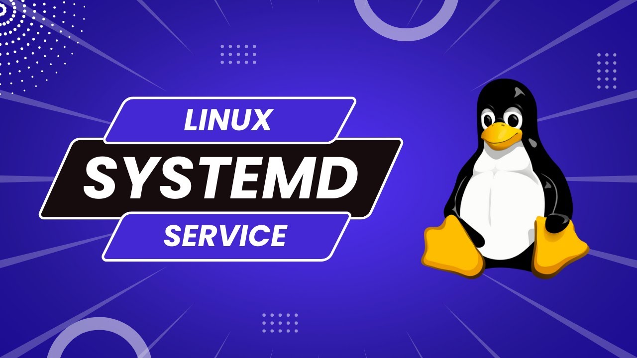 Write Your First Systemd Service In Linux English Youtube