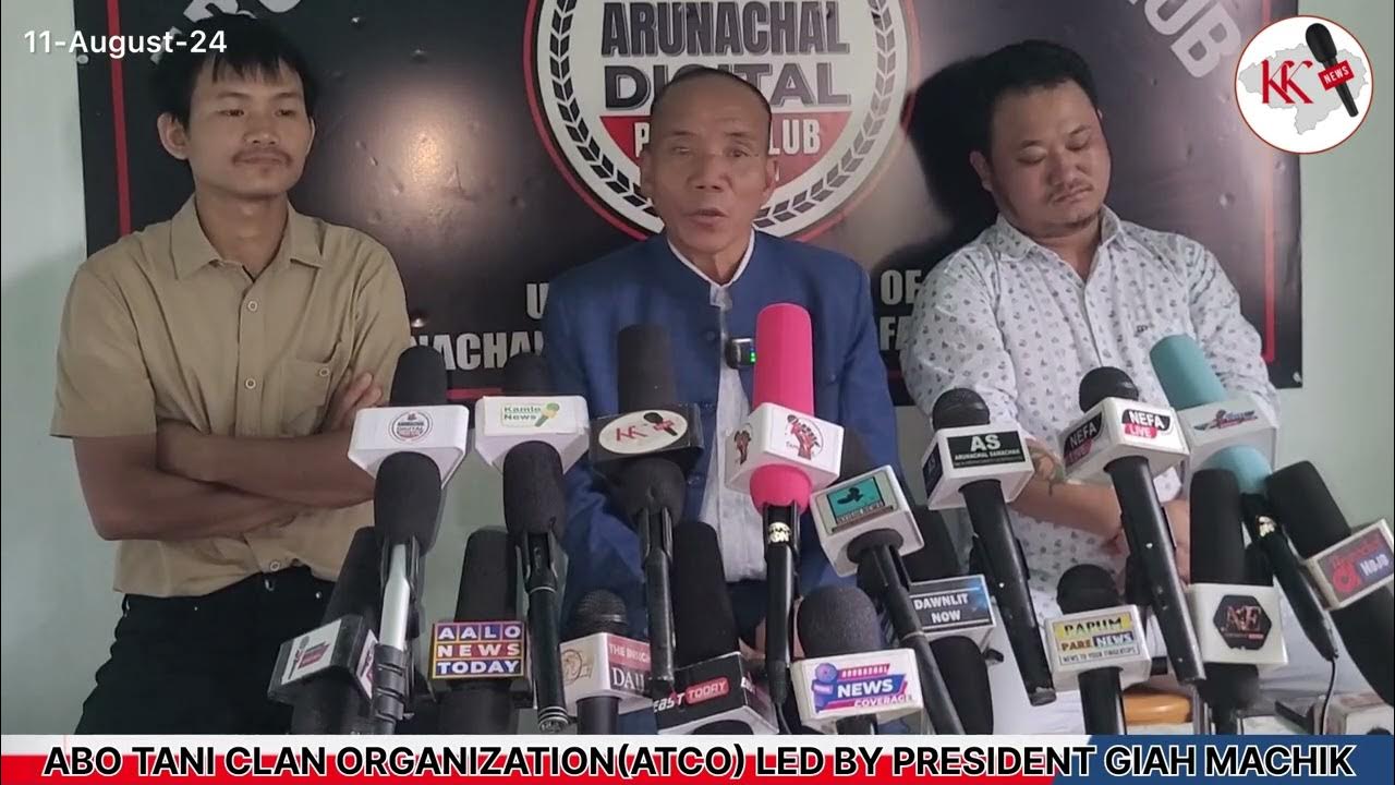 Press briefing by Abo Tani Clan Organisation led by President Giah Machik. - YouTube