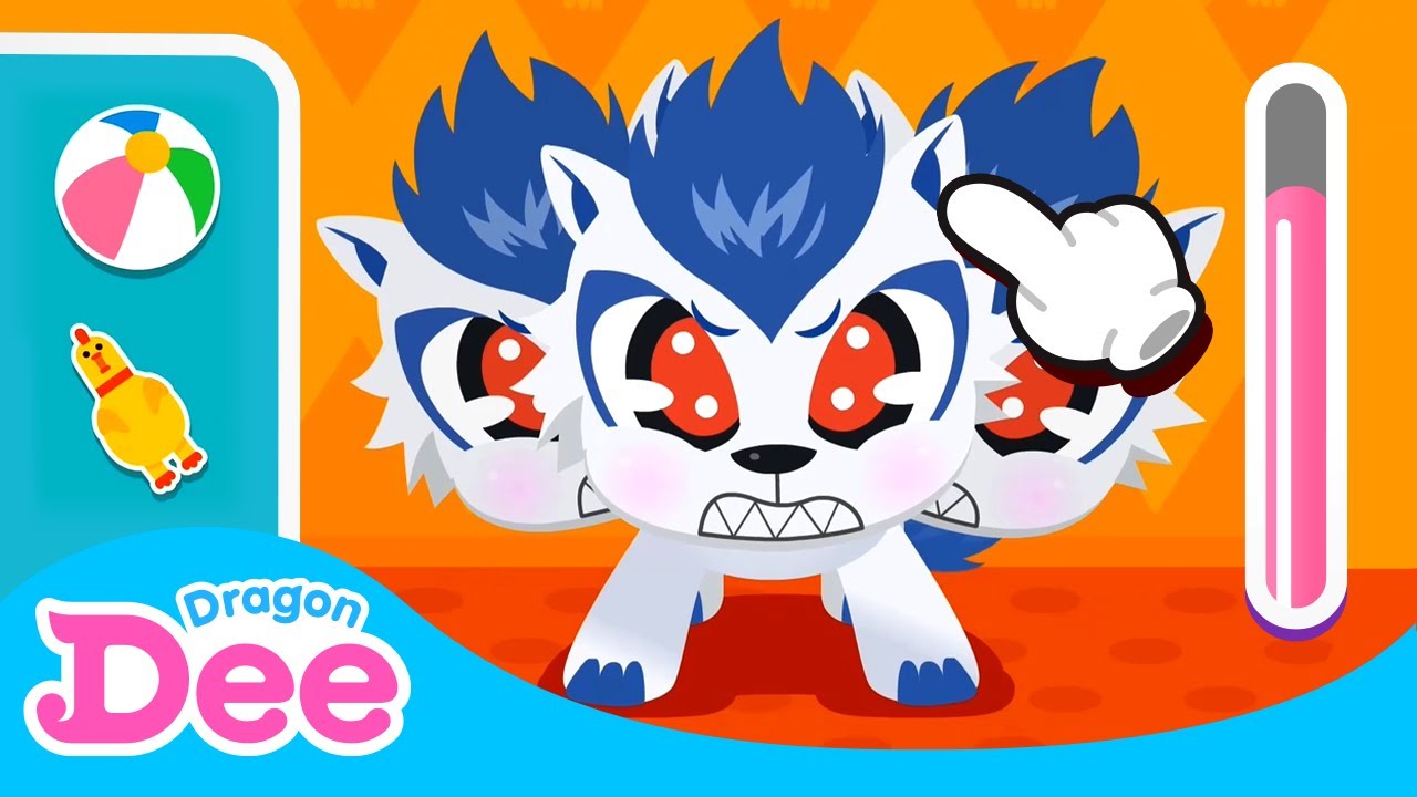 Baby Cerberus is angry!!😤 | Shinbi Monster | Take Care Game For Kids ...