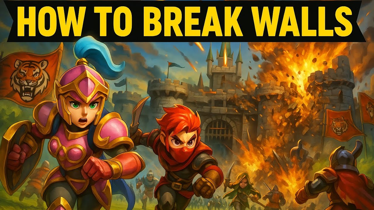 How to break walls ! | Lords Mobile #lordsmobile - YouTube