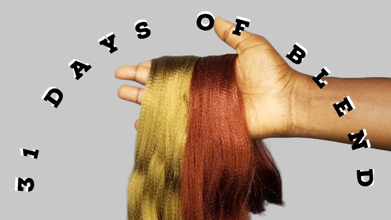 COLOUR 350 AND 27 HAIR BLEND | DIY CUSTOM COLOUR BLEND TUTORIAL | 31 ...