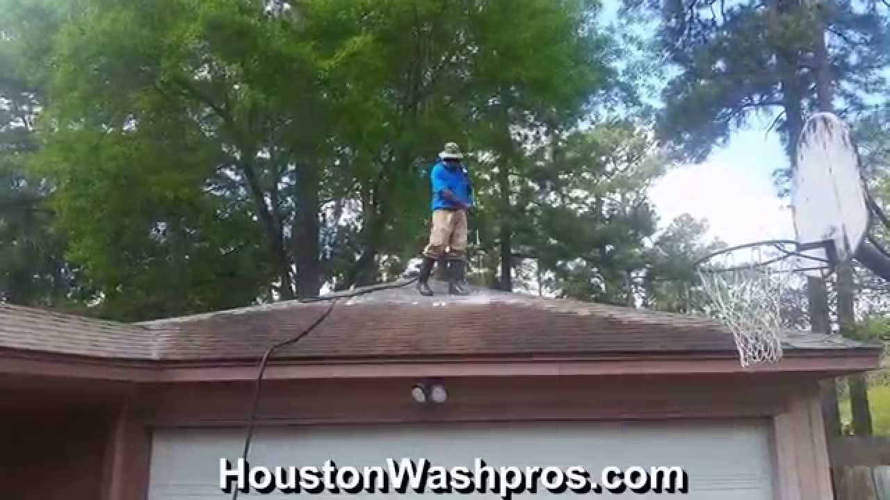 "Soft Wash" The Movie - Roof Cleaning Houston TX - - YouTube