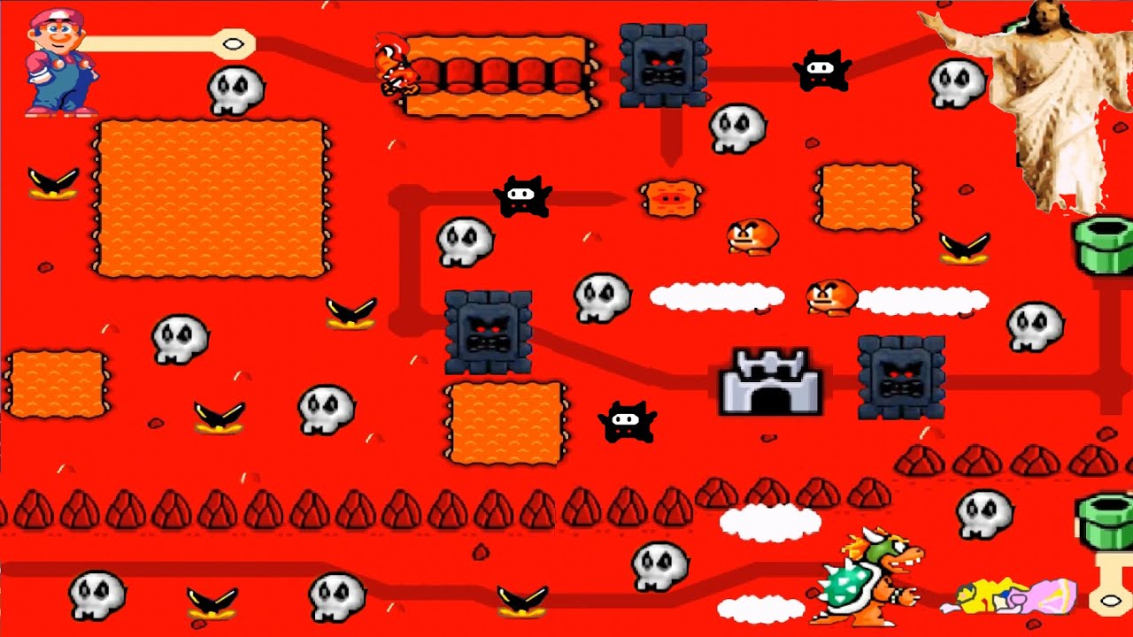 Super Mario World HD: No Mustache Mario - YouTube