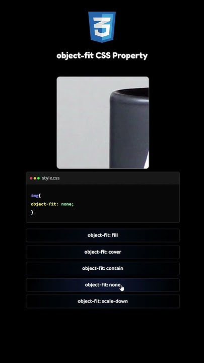 💥 Css Object Fit Property Check More Viralshorts Css3 Youtube