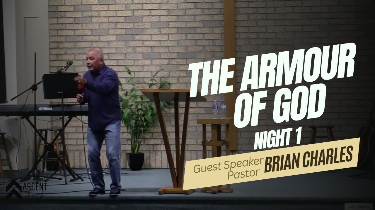 Special Meeting with Pastor Brian Charles: The Armour of God - YouTube