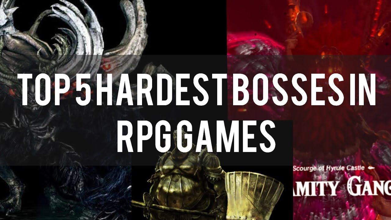 Top 5 Hardest bosses in RPG games🔥 - YouTube