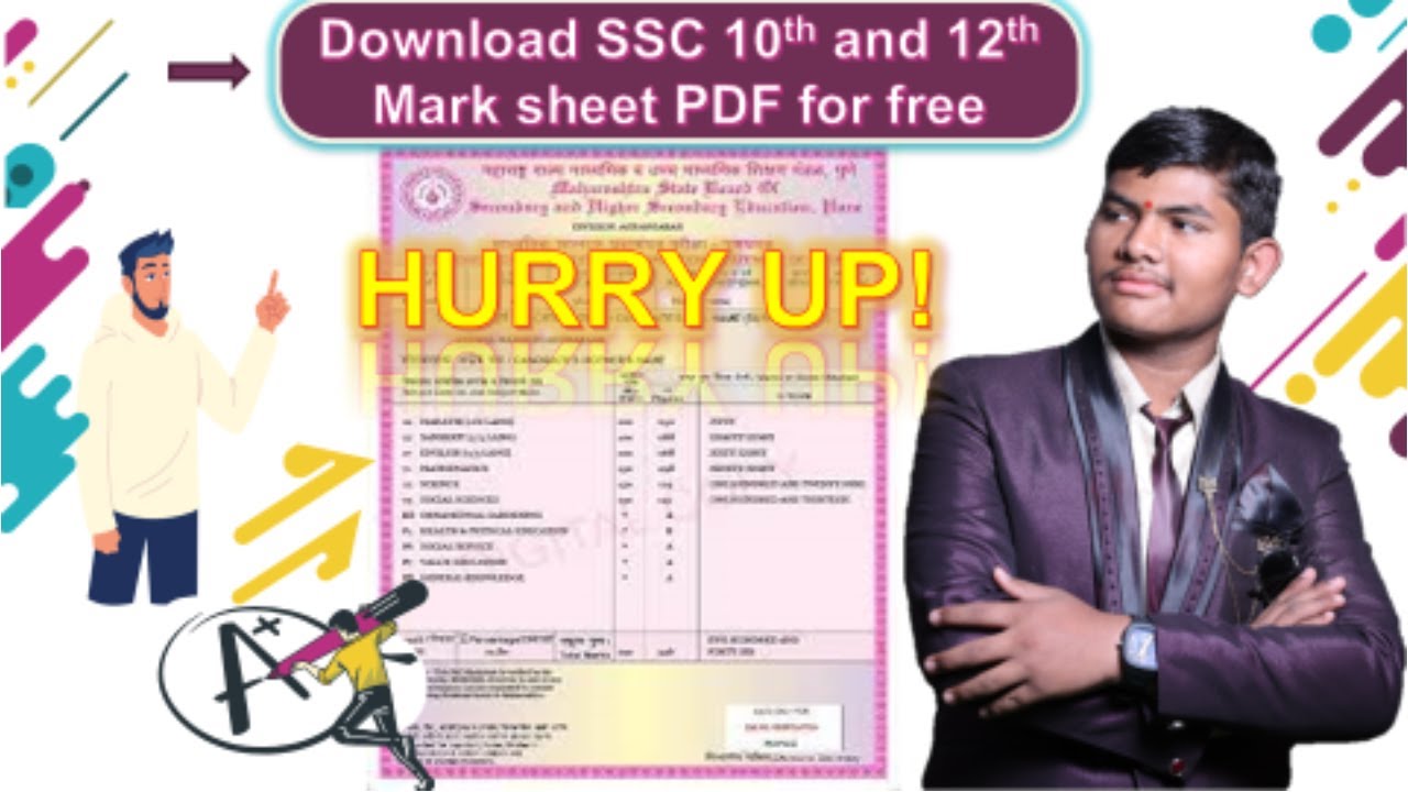 How to download original Mark sheet of 10th and 12th board in pdf form ...