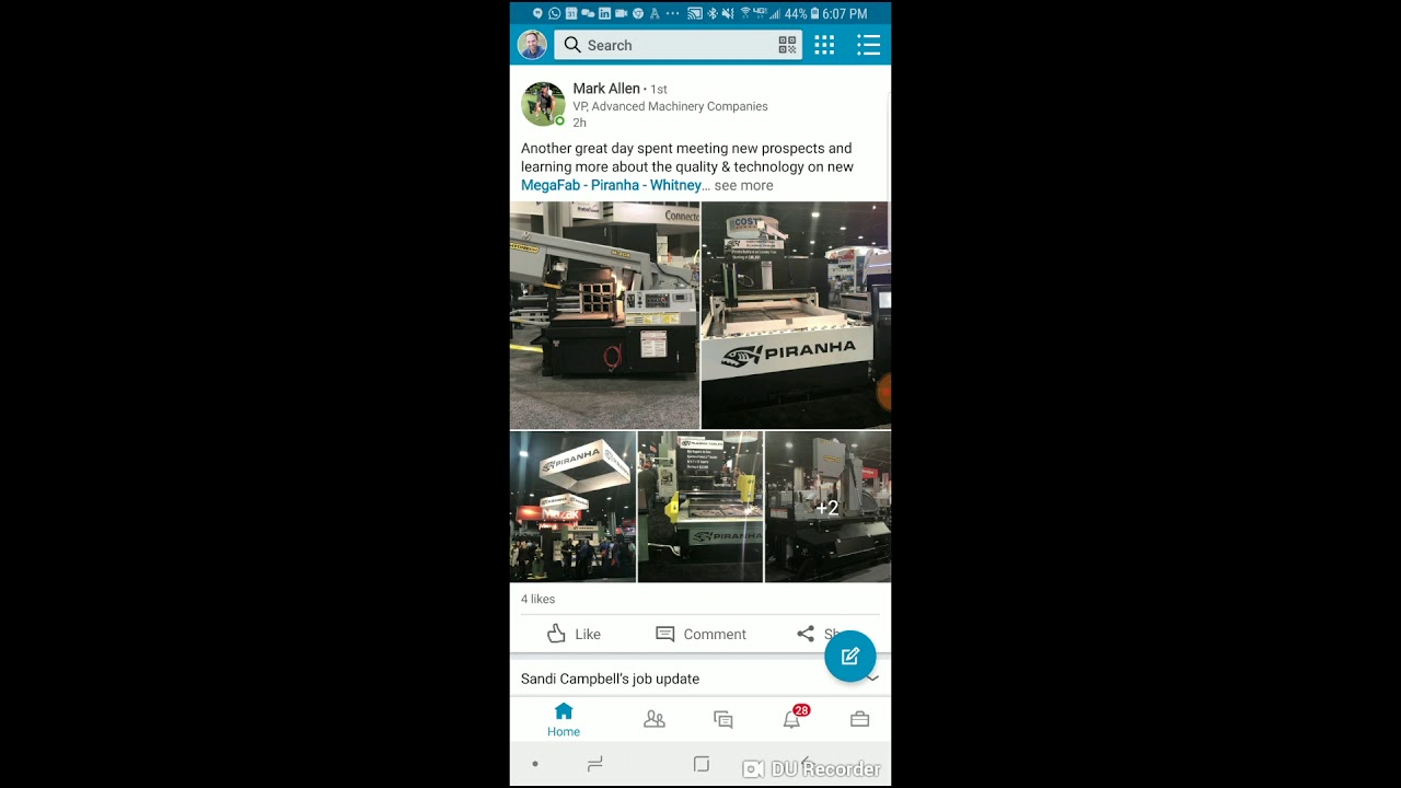 How to use the "Find Nearby" feature on the LinkedIn app - YouTube