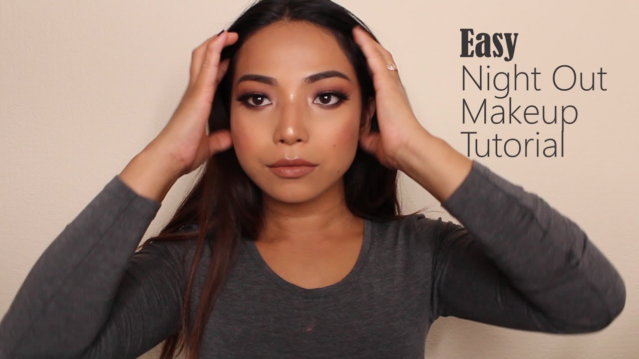Easy Night Out Makeup Tutorial - YouTube