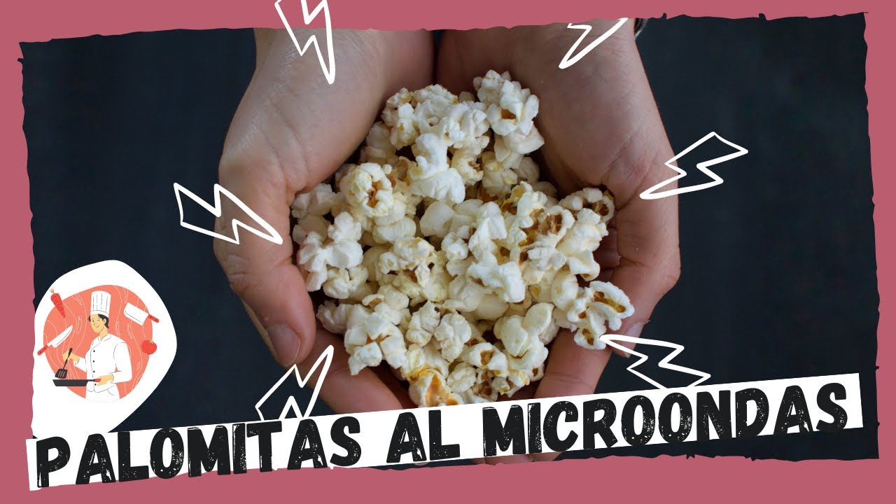 Cómo hacer PALOMITAS DE MAÍZ (Naturales) AL MICROONDAS ♨️ - YouTube