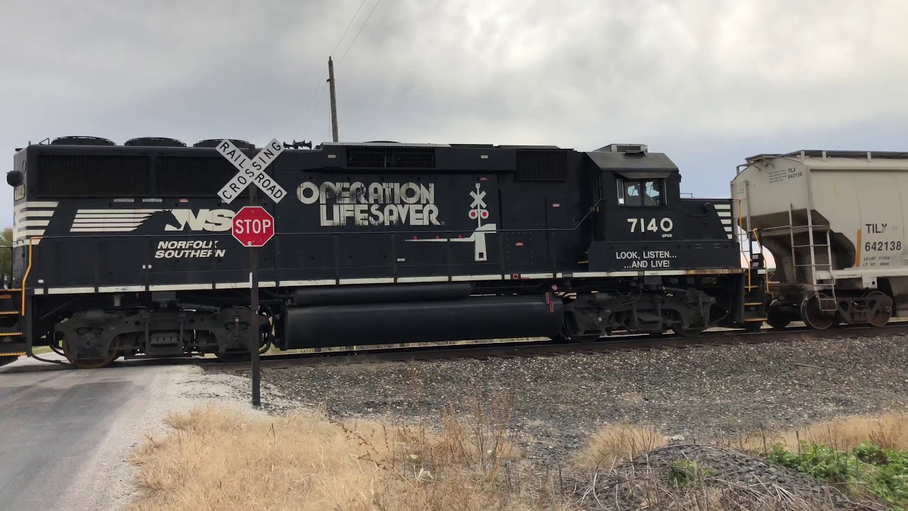 NS 7140 EB to Wheatfield IN - YouTube