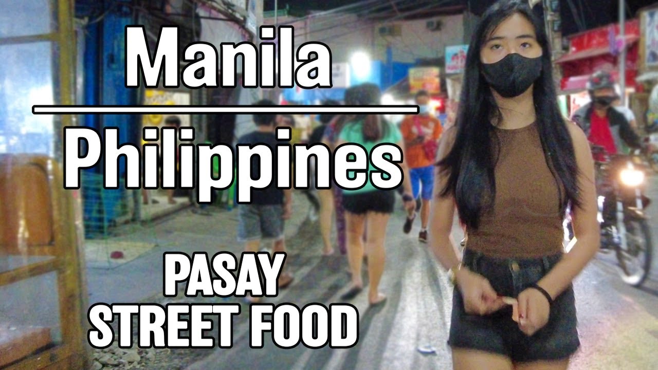 Discovering St. Peter Street's Food Market in Pasay | Night Walk in ...
