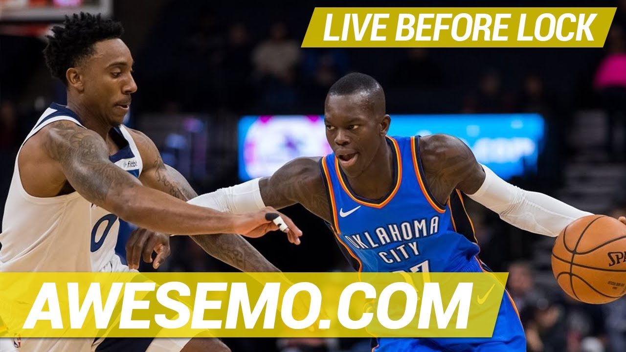 NBA DFS Live Before Lock - Tue 3/5 - Yahoo, FanDuel & DraftKings ...