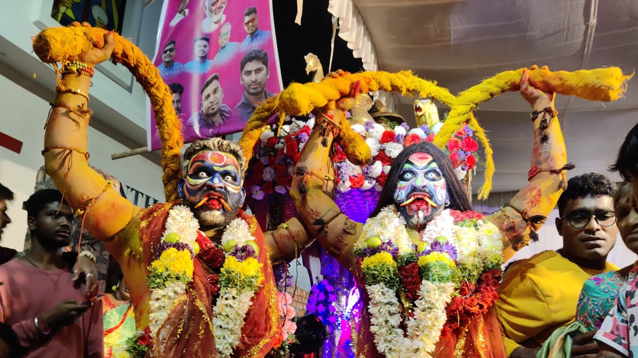 Sandeep Potharaju Lastest Entry at Karkhana Bonalu 2022 | Potraj Entry ...