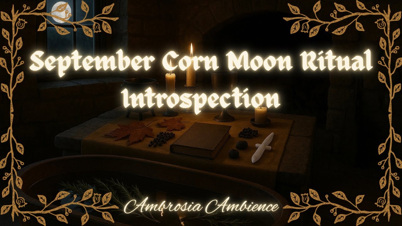 September Corn Moon Ritual | Introspection - YouTube
