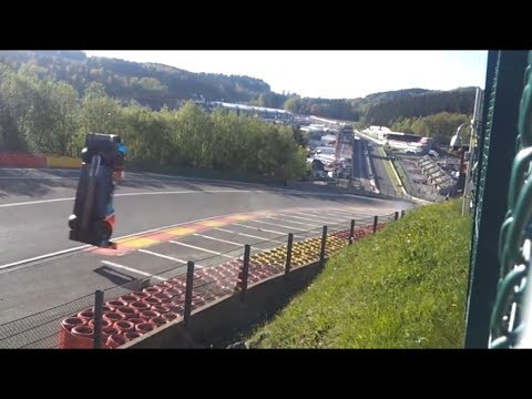 BIG CRASH FIA WEC LMP1 6 Hours of Spa Francorchamps 2018 - YouTube