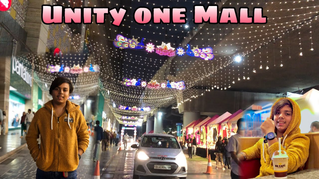 Best Mall for a visit 🥰 | Janak Puri unity one mall | best mall in ...