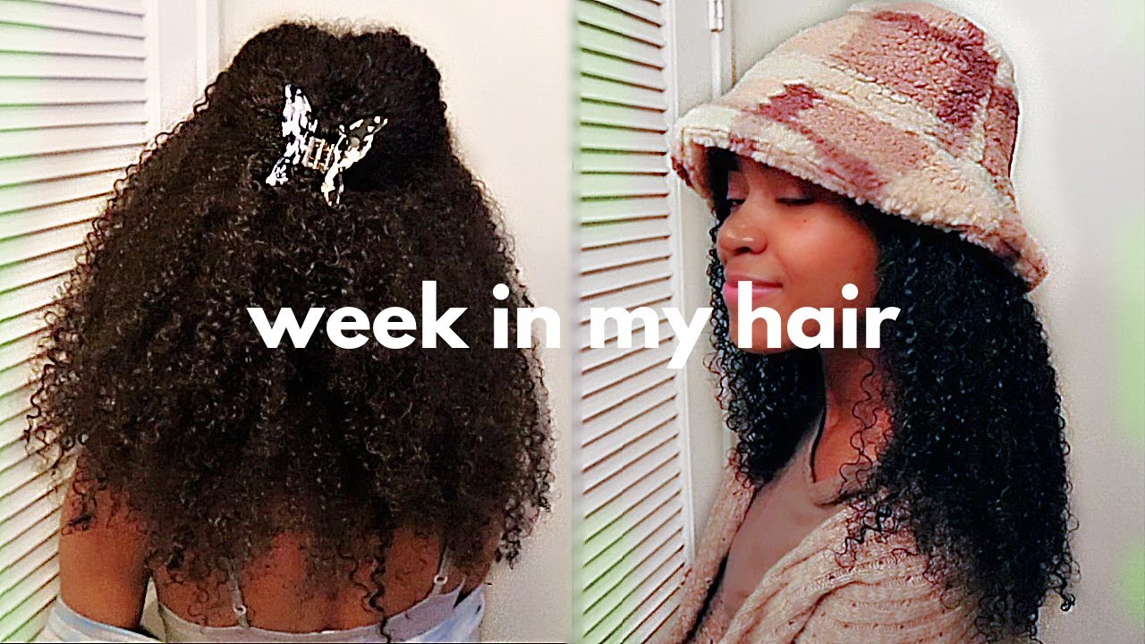 WEEK IN MY NATURAL HAIR: quick & easy hairstyles with cute accessories ...