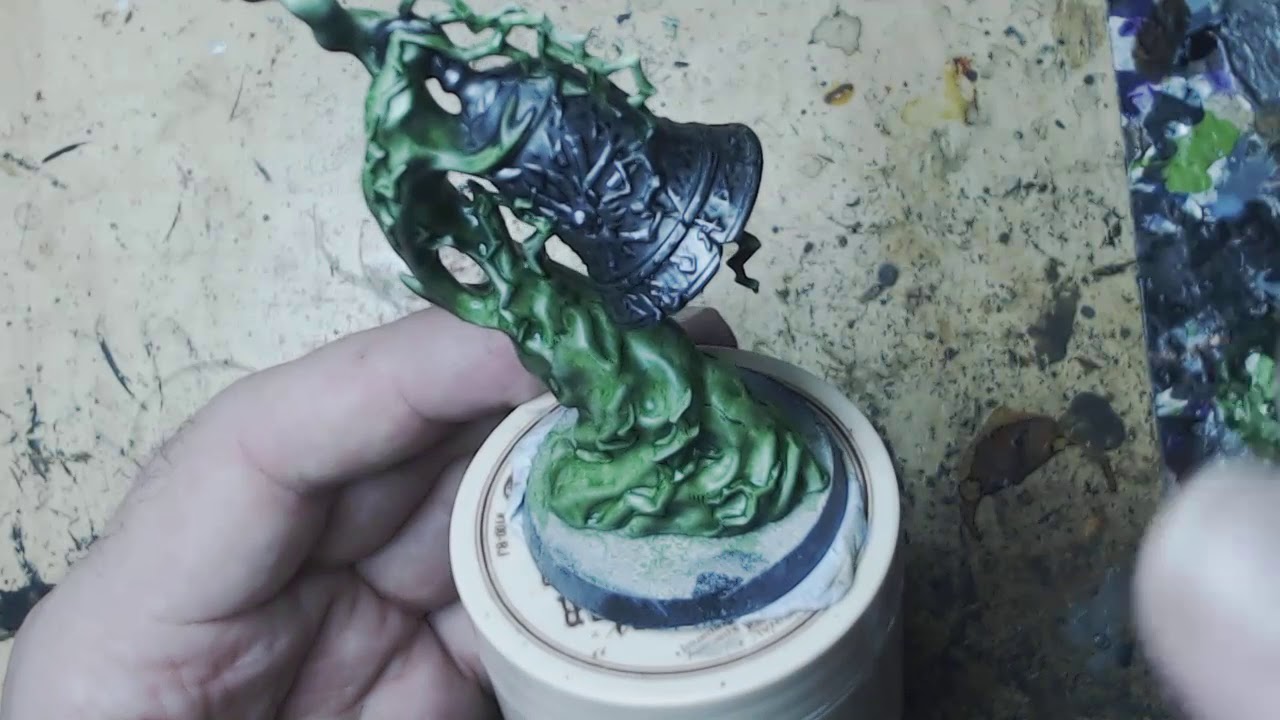 Painting a Skaven Endless Spell - YouTube