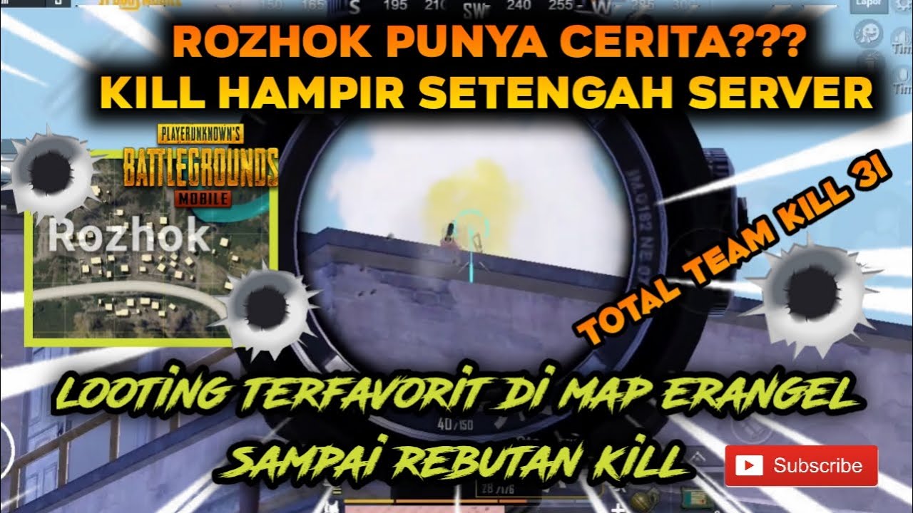 ROZHOK PUNYA CERITA TEMPAT LOOTING TERFAVORIT DI MAP ERANGEL | PUBG ...