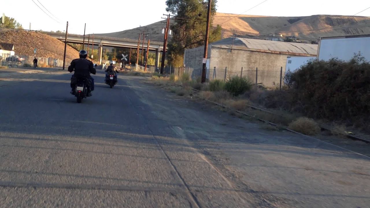 Riding with the 2014 Motorcycle Cannonball Endurance Run out Yakima ...