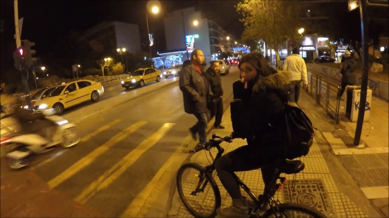 Η διαδρομή στον νέο ποδηλατόδρομο της Αθήνας.Γκάζι-Φάληρο.Βόλτα το ...