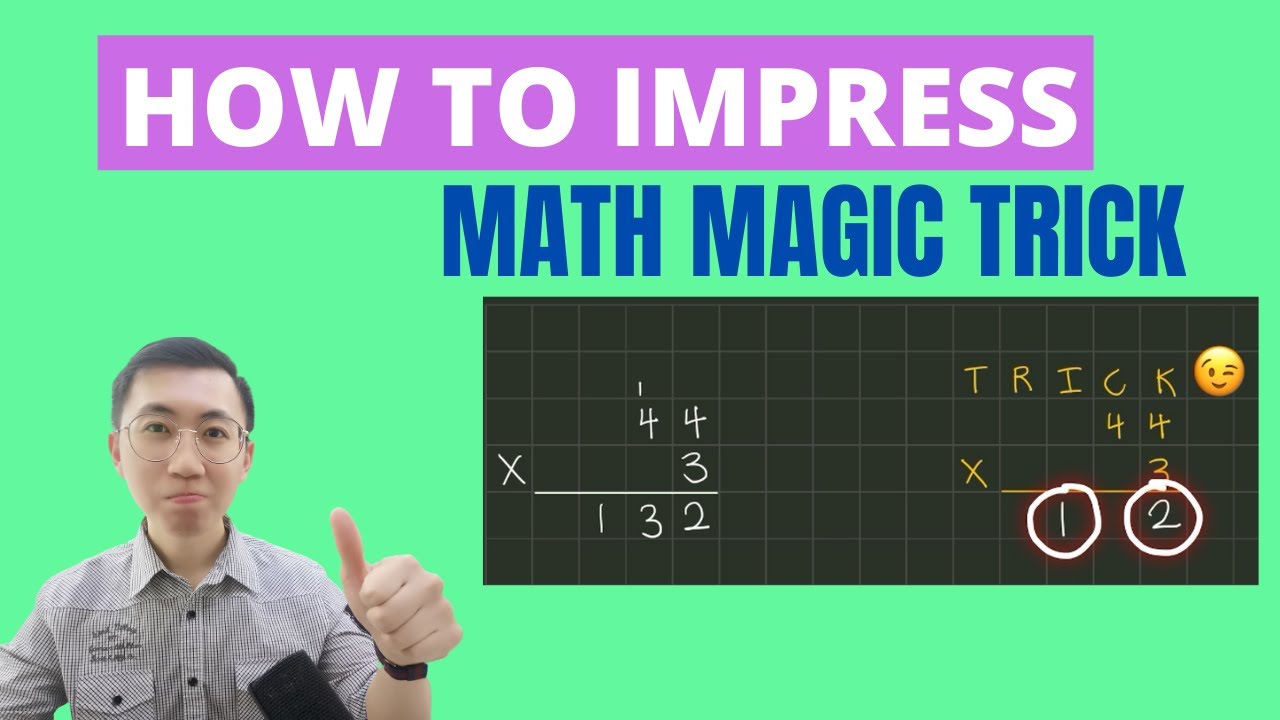 How to IMPRESS your friends or students with this MATHS TRICK | Maths ...