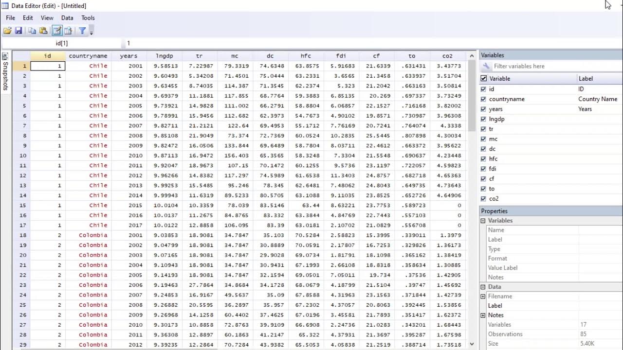 How to winsorize the data in stata - YouTube