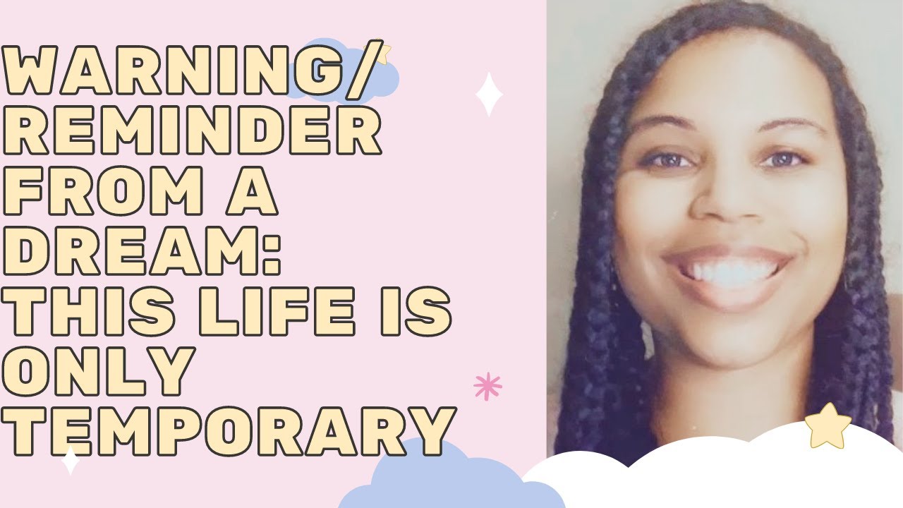 Warning/Reminder-This Life is Only Temporary! - YouTube