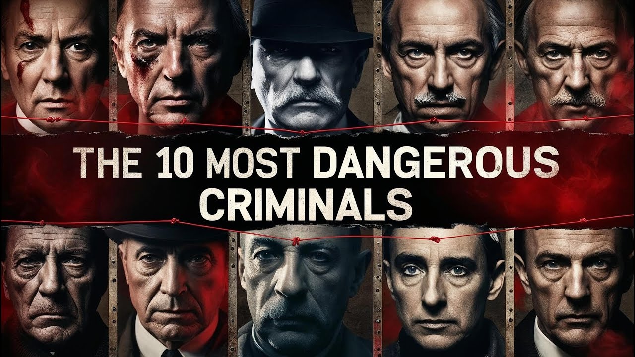 The Most Notorious Criminals Explained | The 10 most dangerous ...