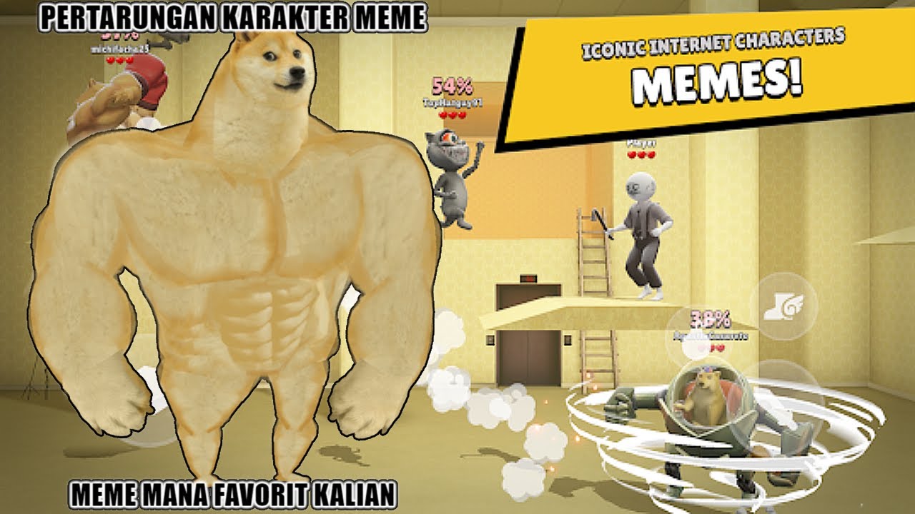 Karakter Terkenal Memes Vektor Stok Vectorized Image Internet Meme