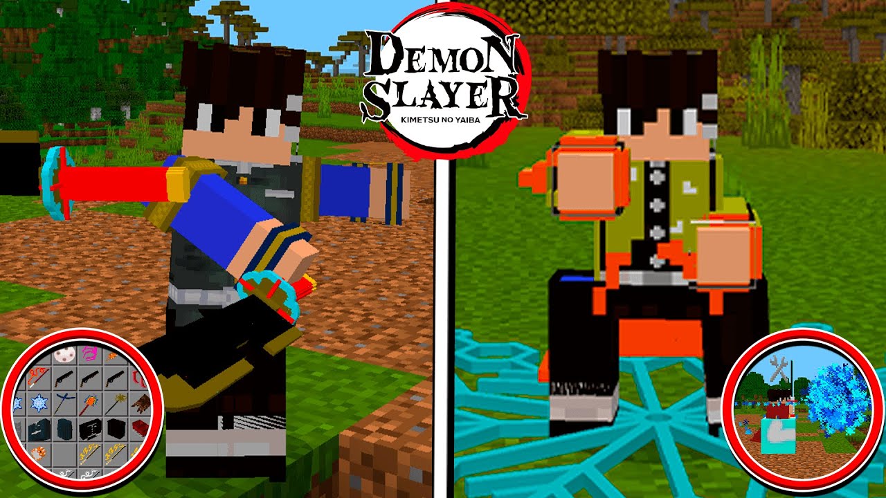 Lançou!! ADDON de DEMON SLAYER com RESPIRAÇÕES INCRÍVEIS *Survival ...