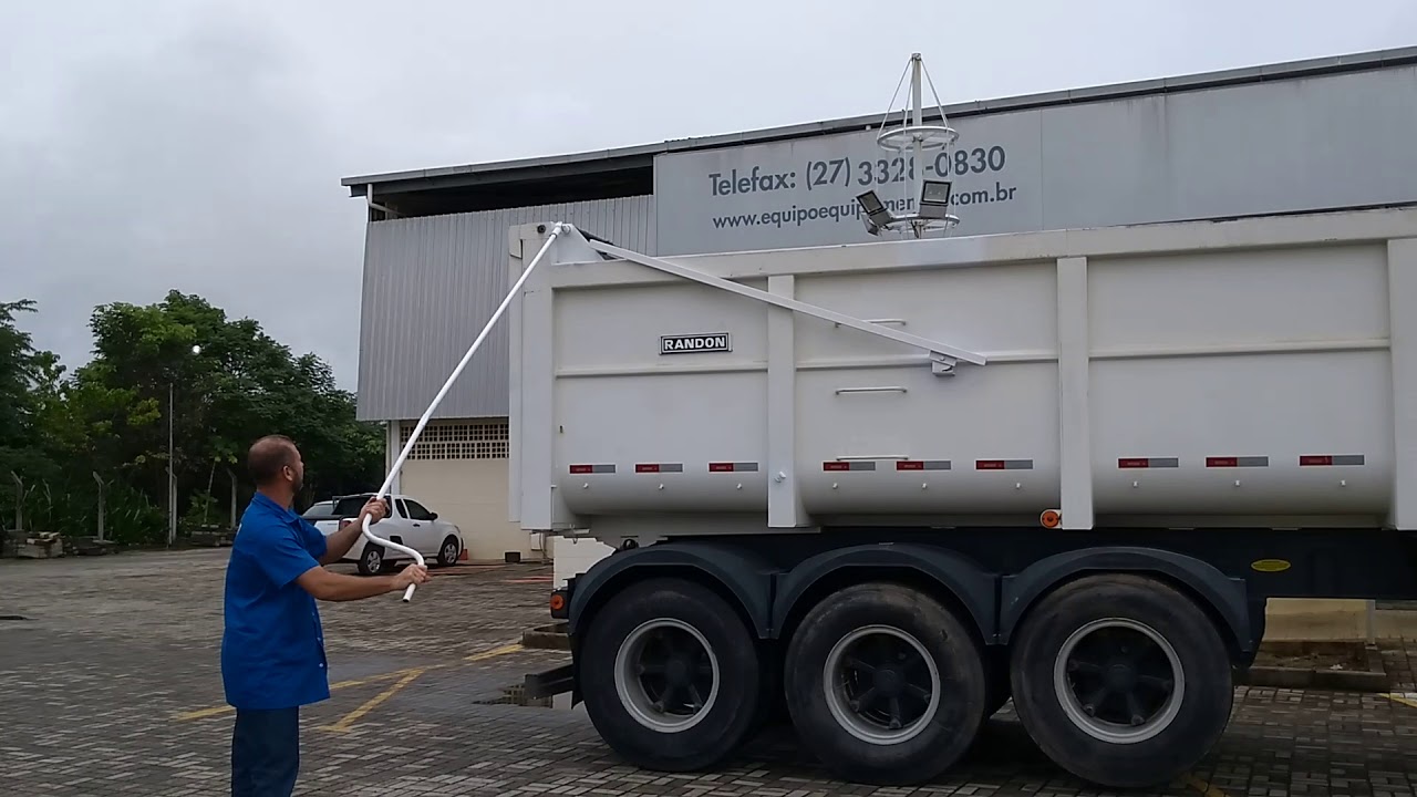 Enlonador para Carretas e Caçambas Basculantes Enlona Simples - YouTube