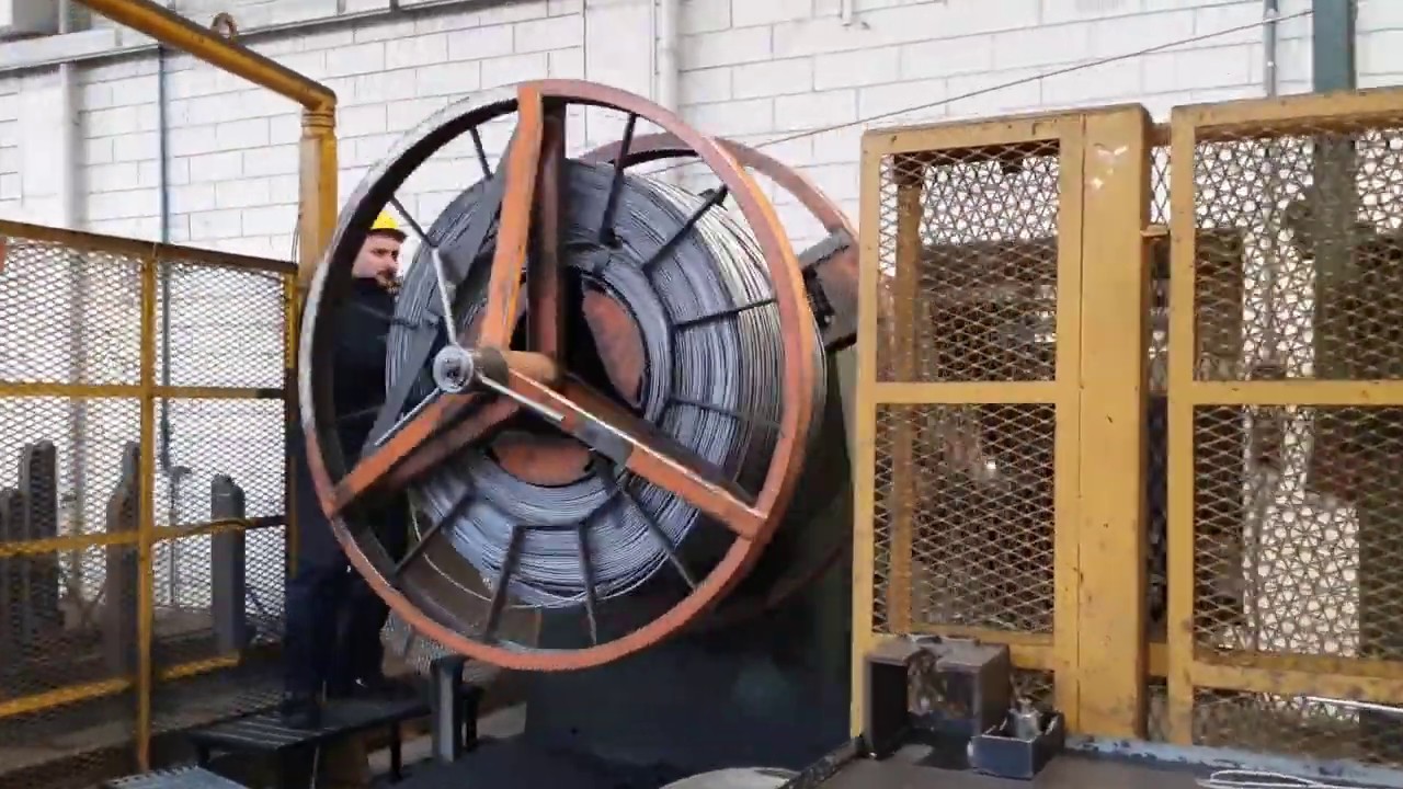 cold rolling line for flat and squares - YouTube