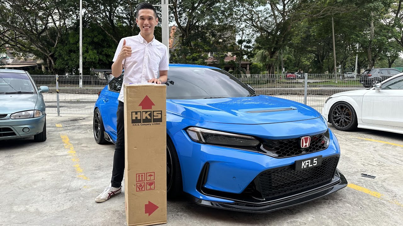 [VLOG] Malaysia First Honda Civic Type R FL5 Install HKS Intercooler ...