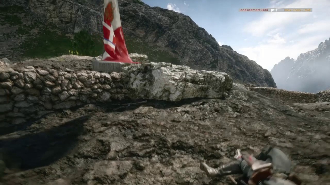 BF1™[PS4®] 敵陣まで走っていく元気な突撃老兵 (MAP:MONTE GRAPPA) Auto matico突撃歩兵 - YouTube