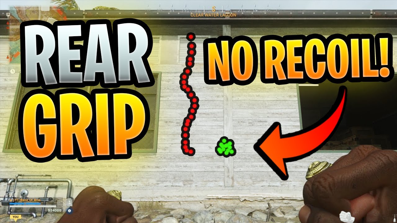 new * SECRET * REAR GRIP with NO RECOIL in WARZONE 👀 Testing Vanguard ...