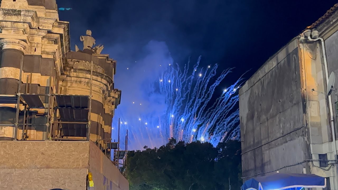 Catania 5 febbraio 2024 Sosta a Piazza Palestro Fercolo Sant'Agata e ...