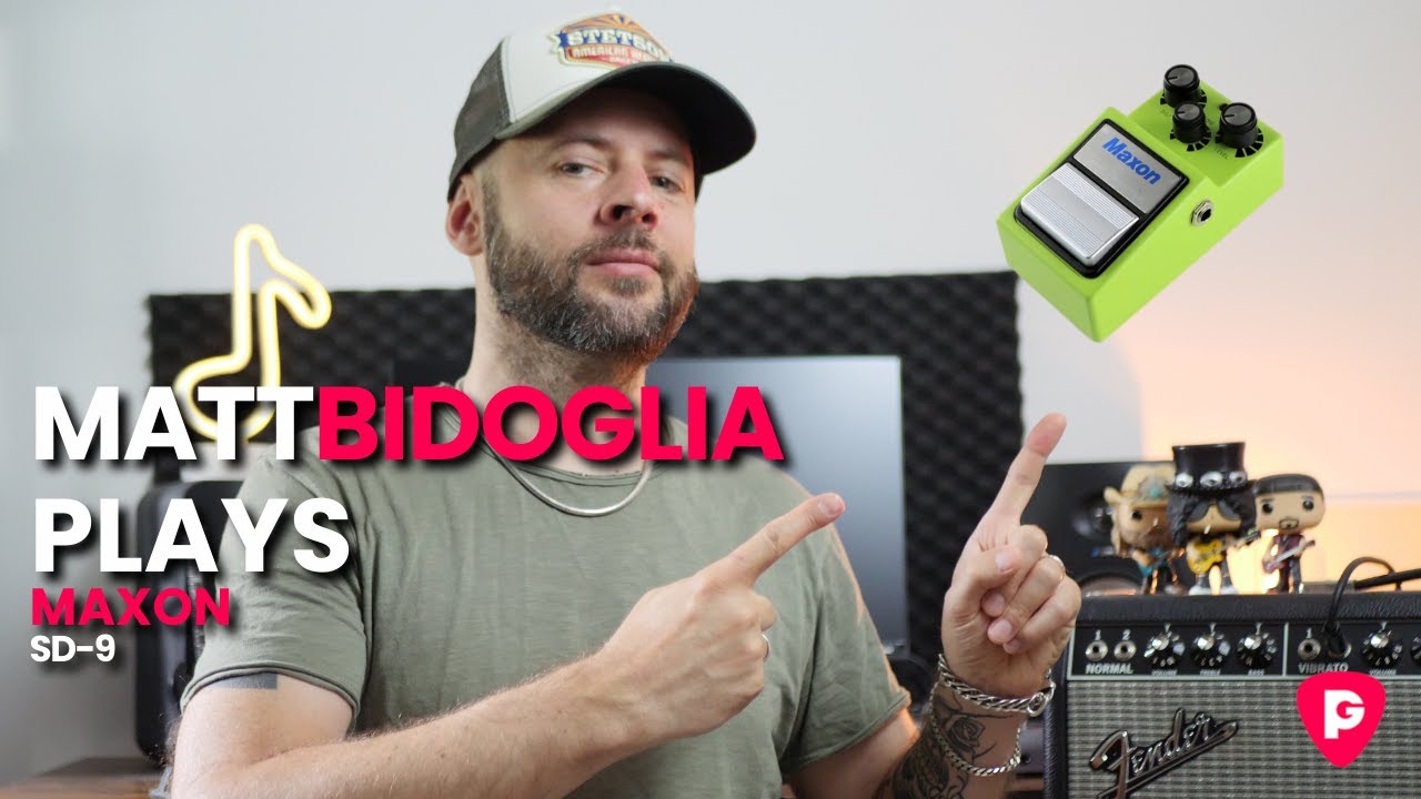 Il pedale preferito di Scott Henderson e Mike Landau! Maxon SD9 (Matt ...