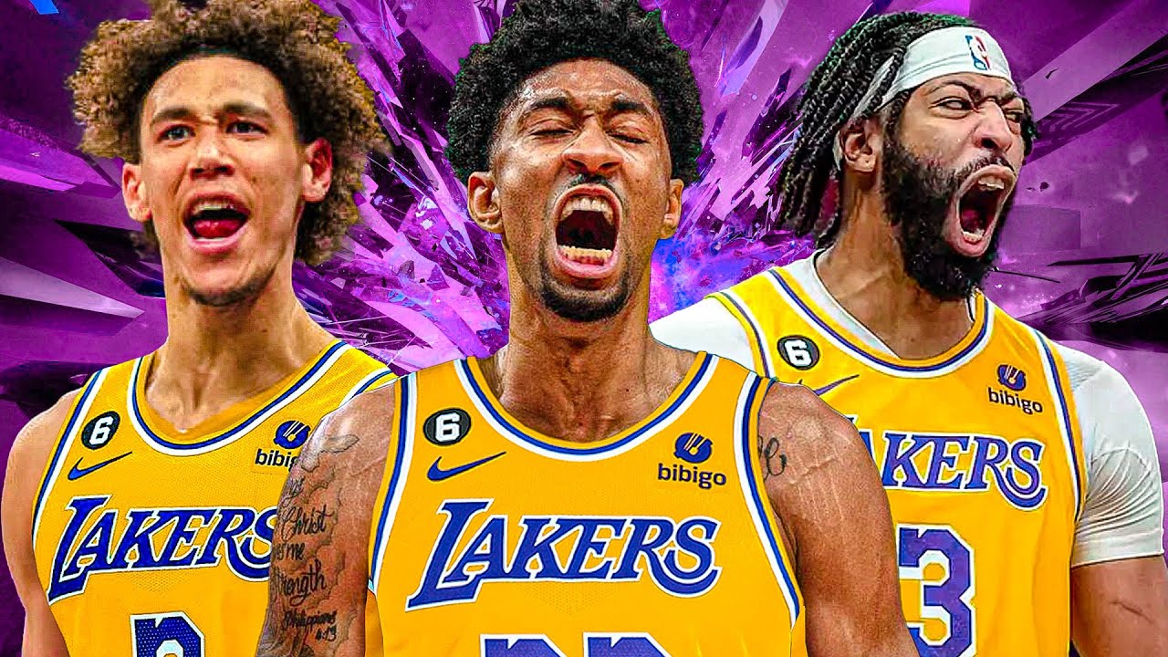 THE NEW LAKERS' 3 GIANTS ARE SCARY 🔥 - YouTube