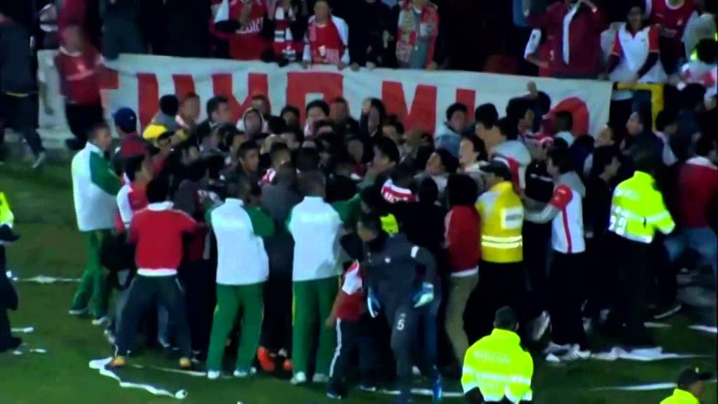 Wild celebrations from Santa Fe - YouTube