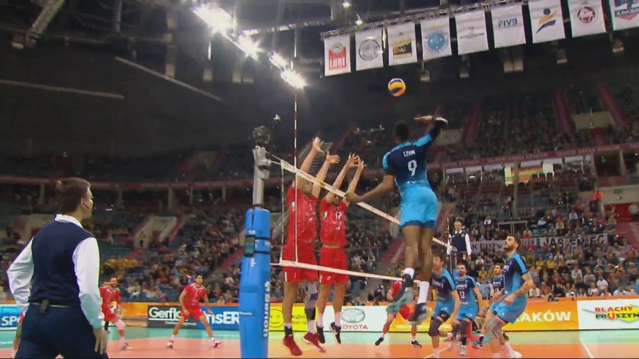 Crazy Volleyball Attacks | Monster Spike - YouTube