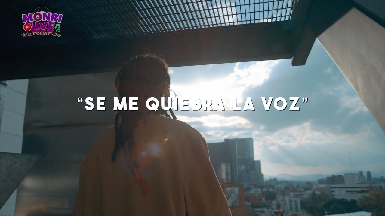 Se me quiebra la voz - Iván Rayo | Monri Live - YouTube