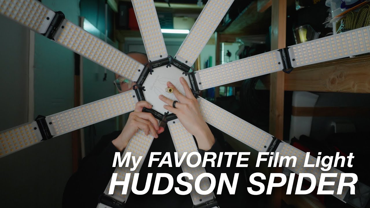 My FAVORTE Film Light - Hudson Spider Redback - YouTube
