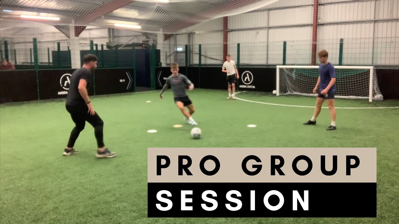 PRO SESSION 🔥 Passing and Receiving Football Drills | Group Football ...