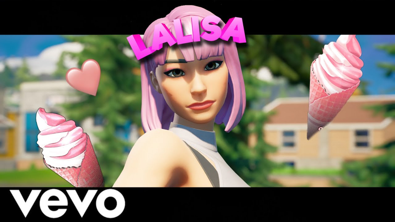 LISA - LALISA (Fortnite Music Video) | Blackpink Fortnite - YouTube