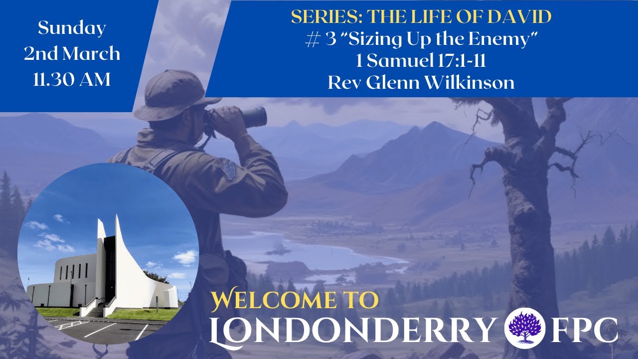 Sizing Up the Enemy | Rev Glenn Wilkinson - YouTube