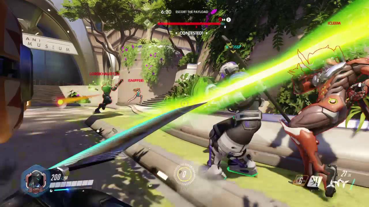 Overwatch Genji Gameplay - YouTube