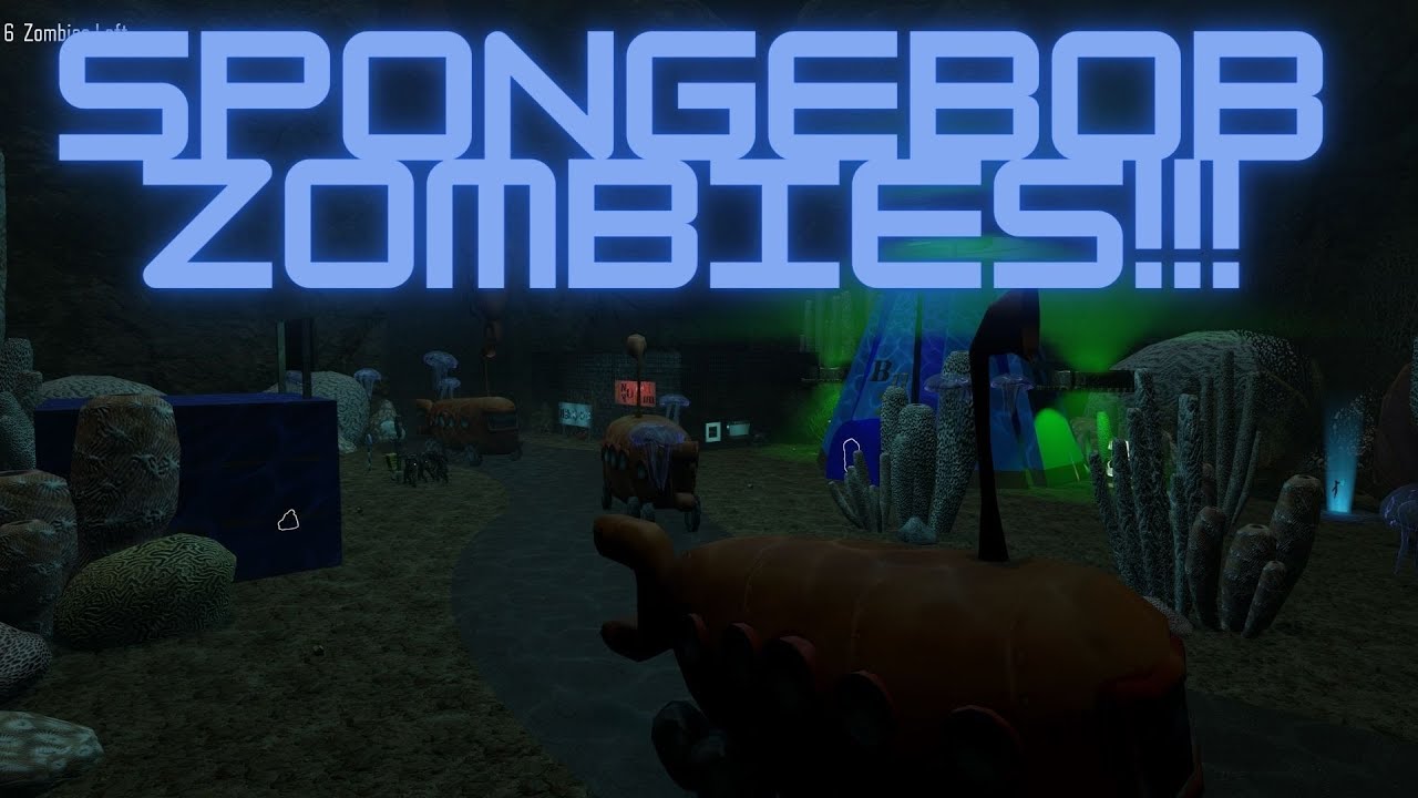 Rock Bottom Spongebob zombies map first look, Live stream. - YouTube