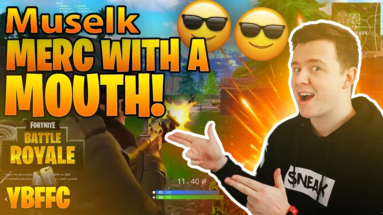 Muselk: MERC WITH A MOUTH! #54 Fortnite on Your Best Friends Fortnite ...